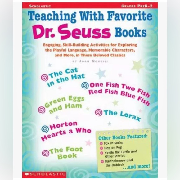 Scholastic | Other | Teaching With Favorite Dr Seuss Booksteacher ...